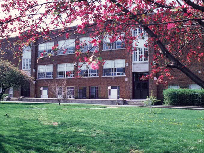 Buckskin Elementary School carries forward South Salem's educational legacy, its playground equipment standing ready for young adventurers to conquer.