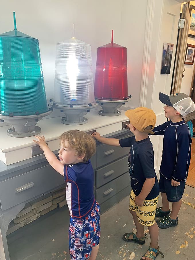 Interactive displays let young visitors understand how lighthouse keepers communicated with ships, making history hands-on rather than just something to read about in dusty books.