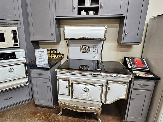 The gleaming white Elmira stove isn't just an appliance&mdash;it's a culinary time machine that would make your great-grandmother swoon.