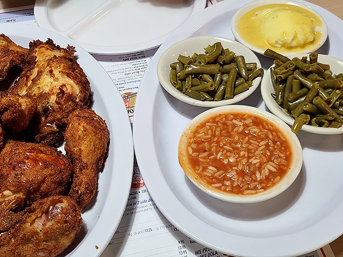 Those green beans aren't just a side dish &ndash; they're the supporting actors that deserve their own Oscar in this comfort food drama.