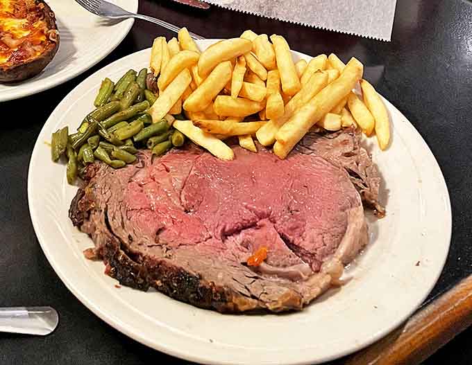 This standing rib roast isn't just cooked &ndash; it's engineered for maximum flavor, like a perfectly tuned engine delivering peak performance with every bite.