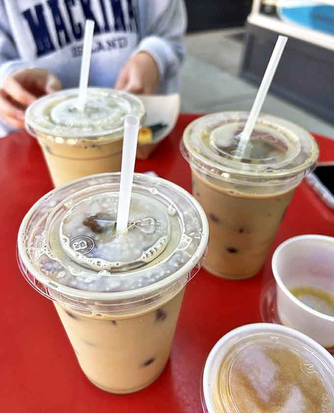 Coffee nirvana! These iced brews aren't just beverages &ndash; they're the perfect companions for your pastry adventure.