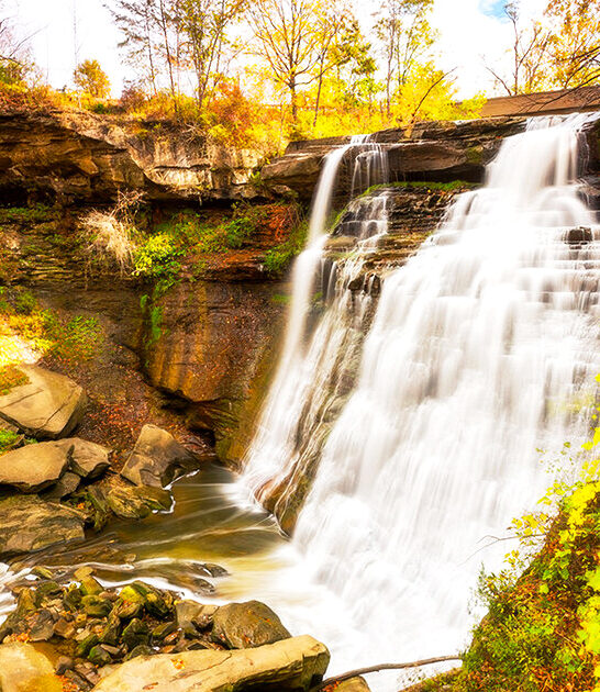 65 foot waterfall ohio ftr