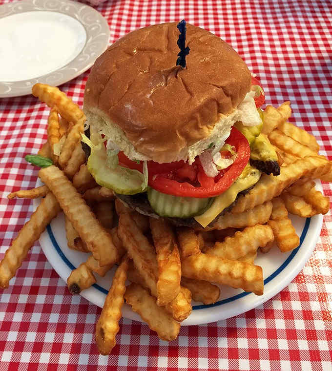 The classic American duo, elevated to art form &ndash; a burger that demands your full attention and fries that refuse to be mere sidekicks.