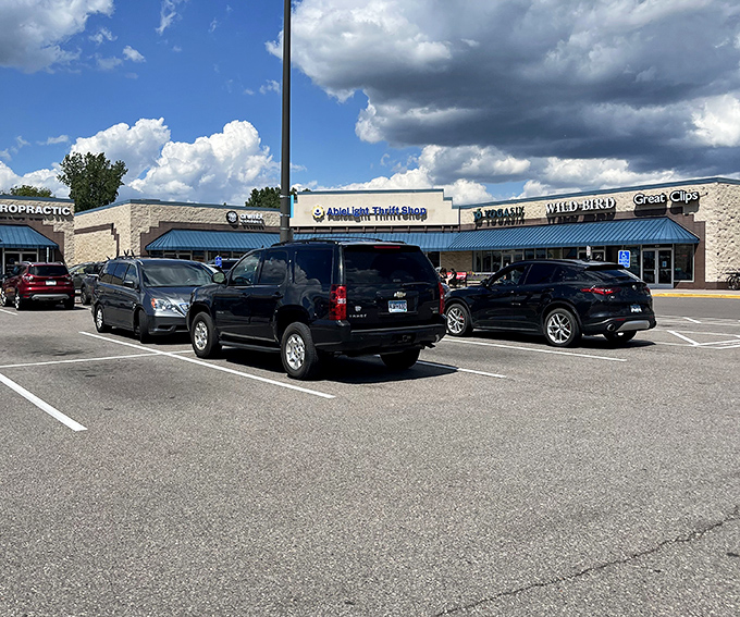 Nestled in a convenient shopping center, AbleLight Thrift Shop offers accessible treasure hunting for shoppers of all abilities.