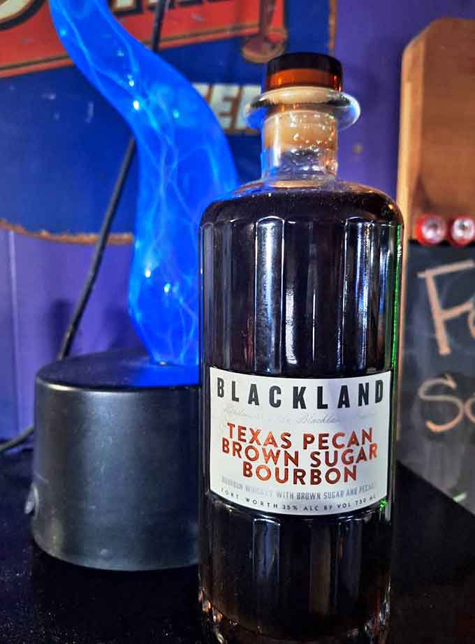 Texas bourbon with brown sugar and pecans, because everything's better with a little Southern sweetness.