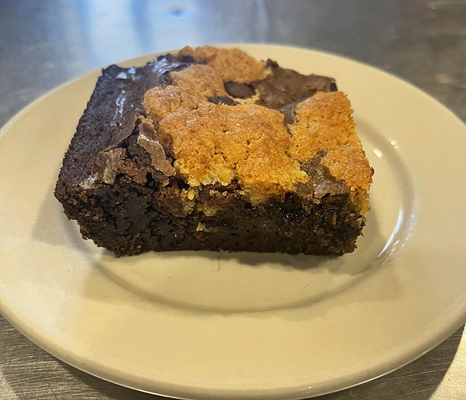 A brownie so fudgy and decadent it should require a permission slip from your doctor before ordering.