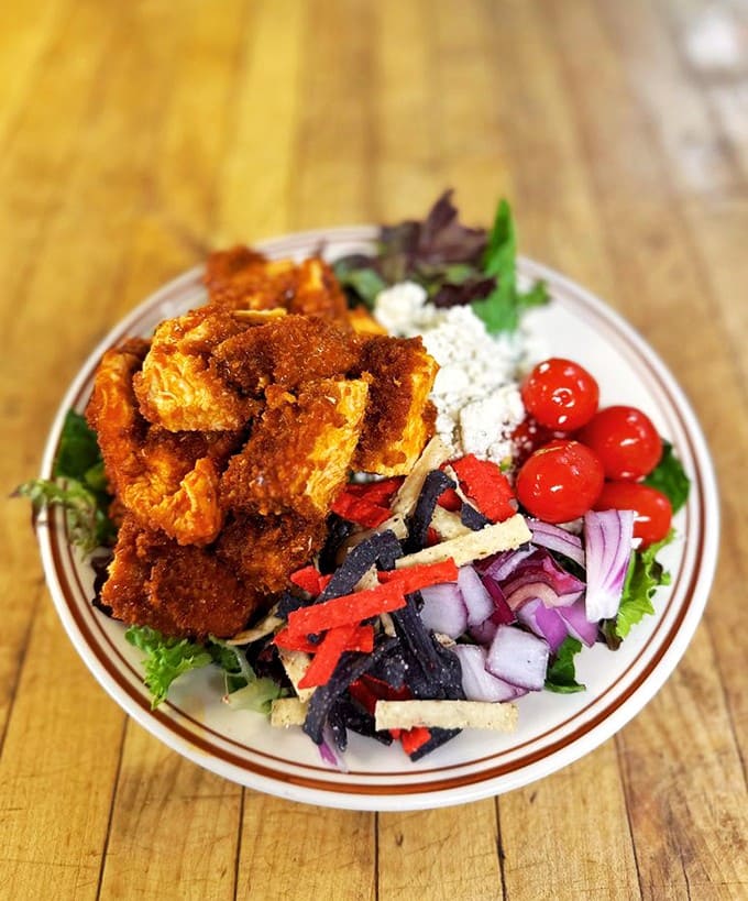 This Buffalo Chicken Salad isn't just rabbit food with guilt-free protein &ndash; it's a crunchy, tangy flavor explosion worthy of your attention.