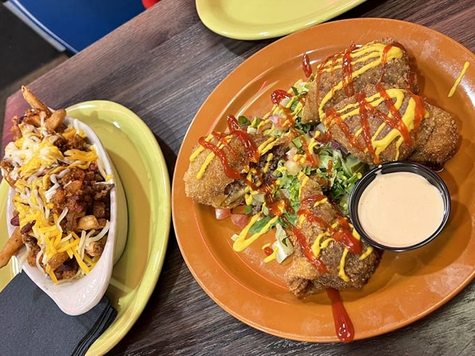 Cheeseburger egg rolls&mdash;because sometimes the best ideas come from asking "why not?" East meets West in a crispy, cheesy handshake that works surprisingly well.