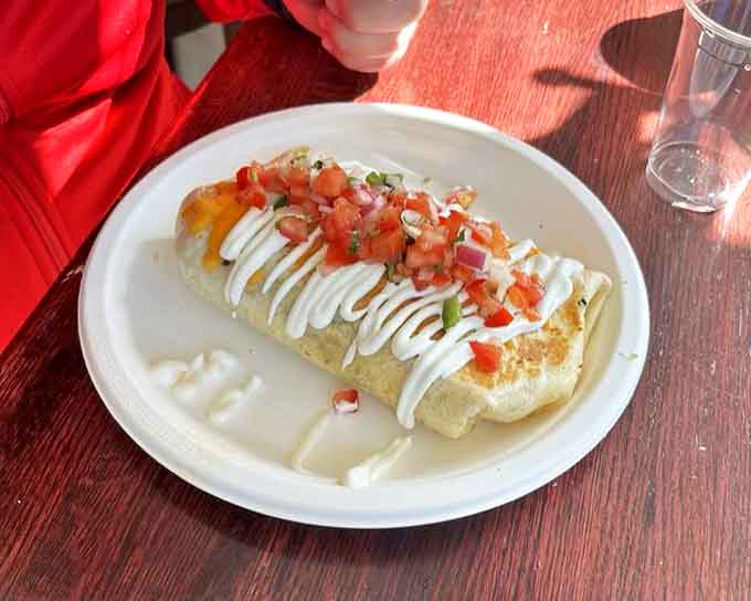 The chorizo special brings the heat with eggs, peppers, and enough flavor to wake up every taste bud you forgot you had.