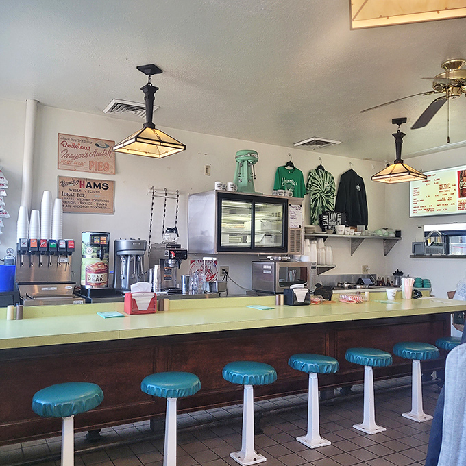 The counter at Kennedy's isn't just where orders happen &ndash; it's where barbecue magic unfolds before your very eyes.