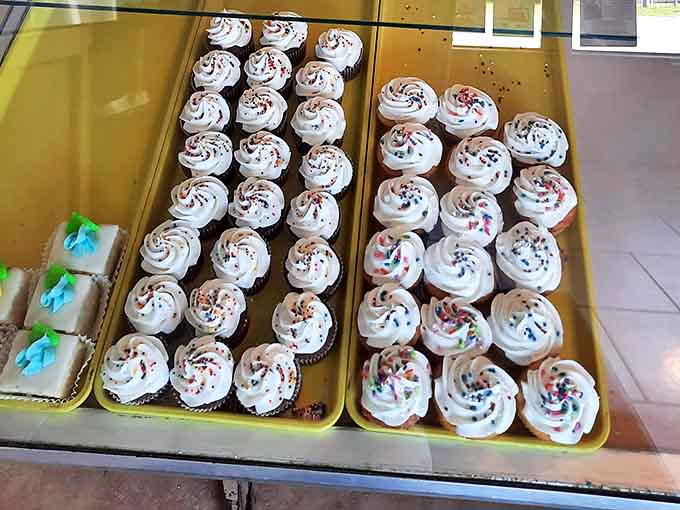 These cupcakes topped with swirls of frosting and sprinkles make every day feel like a party worth attending.