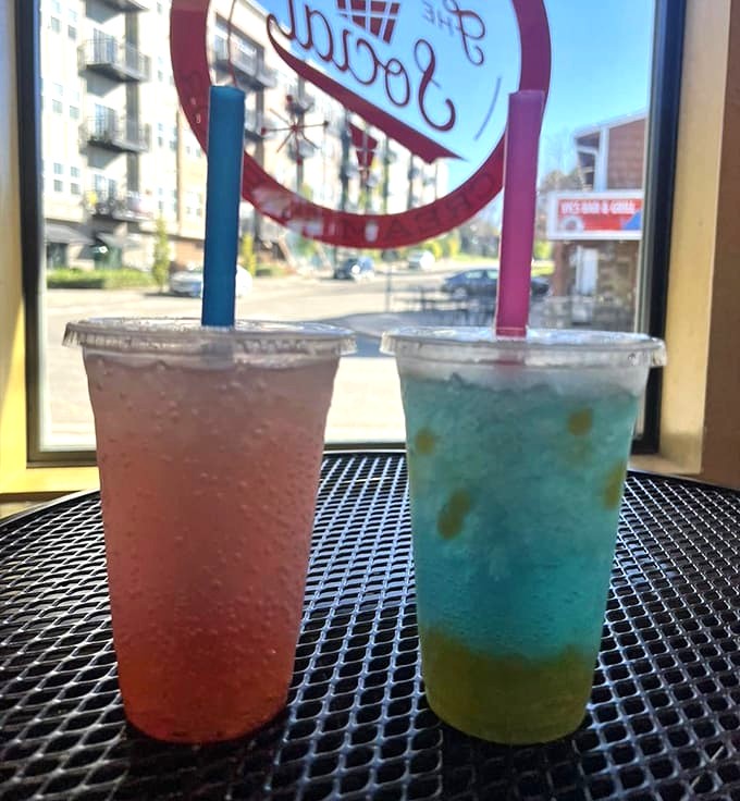 Technicolor beverages that look like they might grant superpowers &ndash; or at least the ability to feel like a kid again.