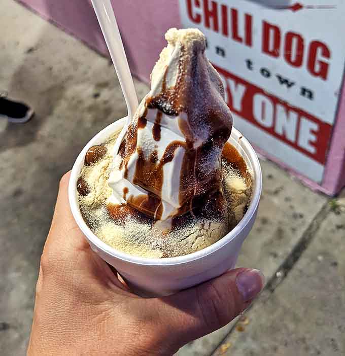 This isn't just any malt &ndash; it's a dusty road of flavor, where chocolate meets creamy vanilla in a dance as old as time itself.