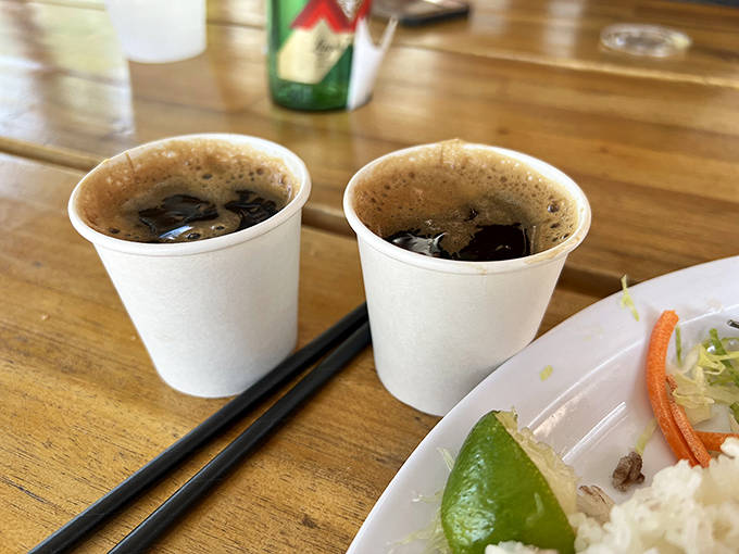 Tiny cups packing giant flavor &ndash; this isn't just coffee, it's liquid motivation with a Caribbean accent.