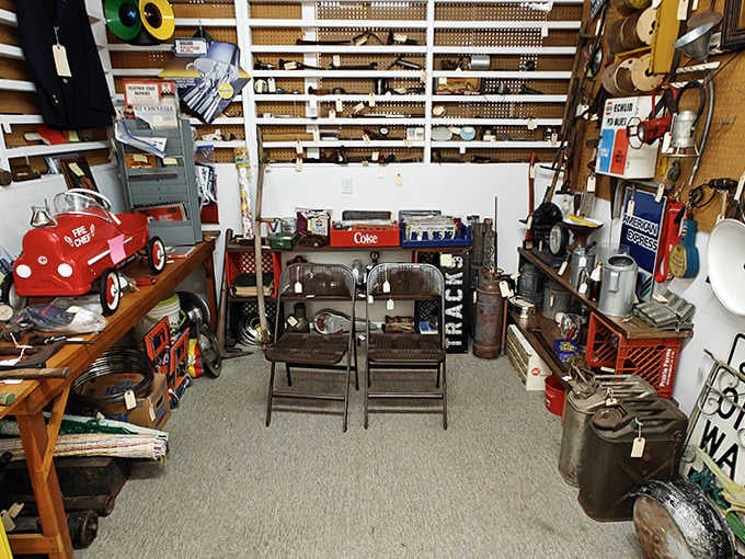 Vintage tools tell stories of American craftsmanship and ingenuity, each worn handle evidence of years of honest work.