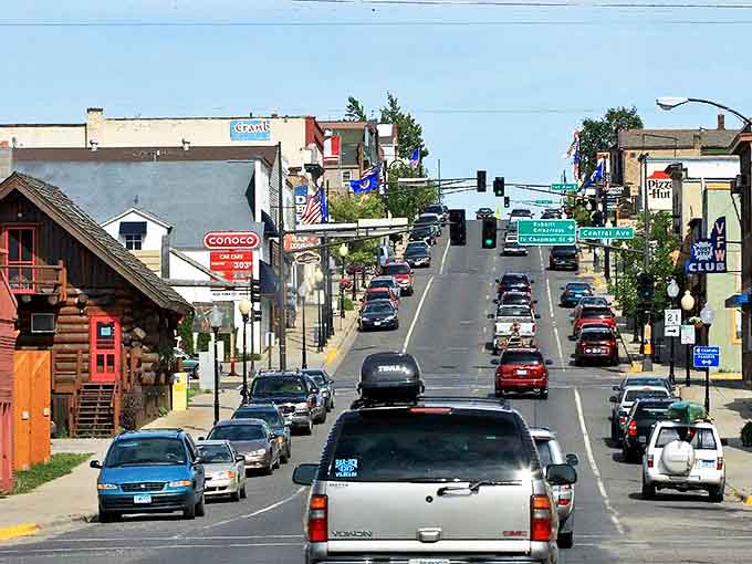 Ely's streets balance practicality with charm, where pickup trucks park alongside kayak-topped SUVs, and everyone's heading somewhere interesting.