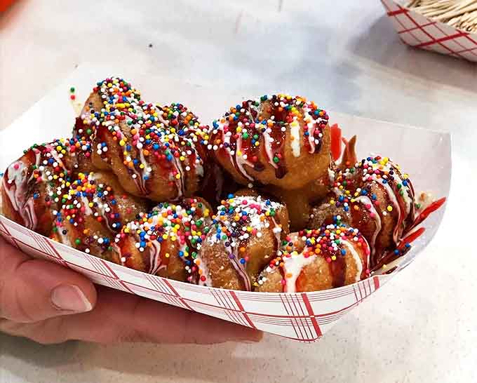 These festive little party rings are what birthday cake wishes it could be when it grows up.