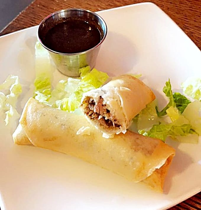 Spring rolls with a Caribbean twist prove that fusion food can be delicious when someone actually knows what they're doing.