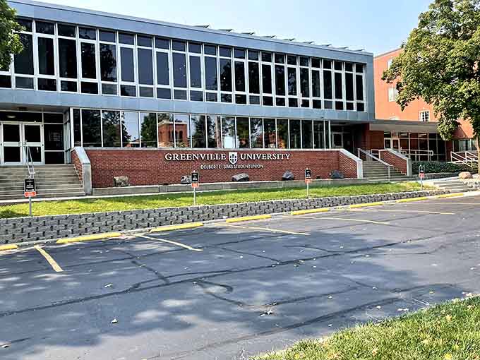 College campuses bring youthful energy to small towns, like adding hot sauce to comfort food, it just works.