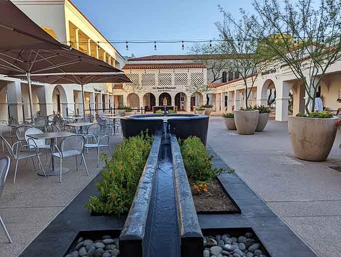 The museum's dining area provides a comfortable spot to recharge between galleries, because cultural exploration definitely works up an appetite.
