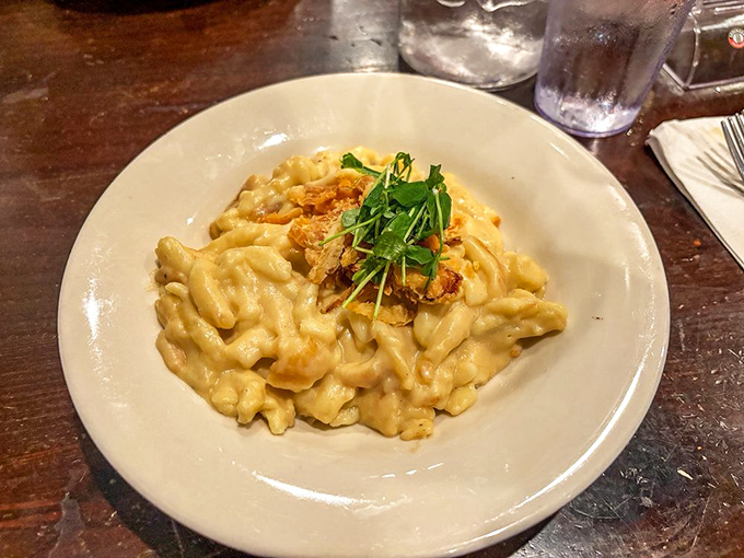 Creamy sp&auml;tzle that would make any German grandmother proud &ndash; these little egg noodles soak up sauce like they were engineered for the job.