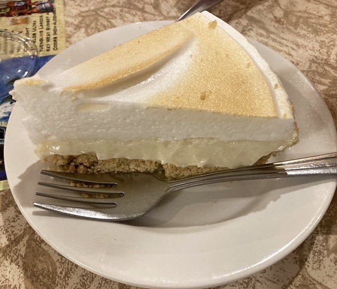 Cloud-like filling on a graham cracker throne &ndash; the perfect sweet-tart finale that somehow finds room in already full stomachs.