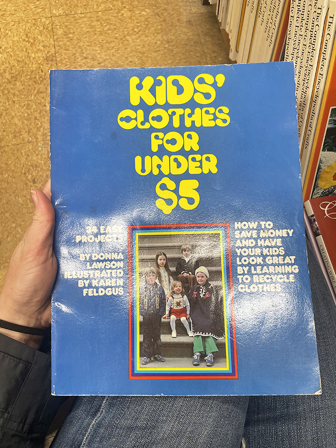 Kids' Clothes for Under $5 &ndash; unexpected treasures like this vintage guide remind us how dramatically parenting advice has evolved.