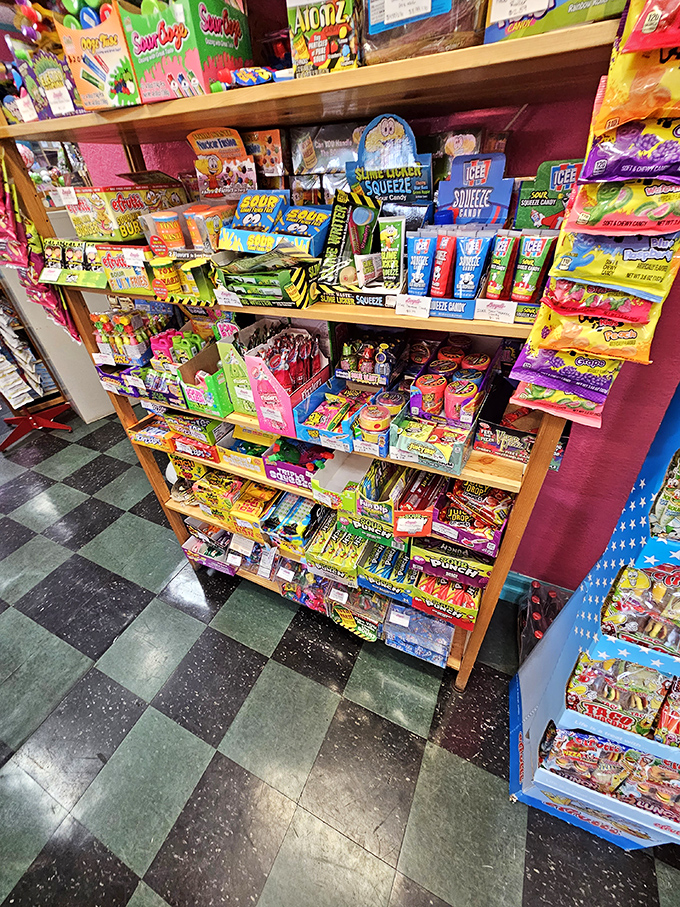 Novelty candies transform treats into toys, proving that playing with your food is sometimes exactly what the doctor ordered.