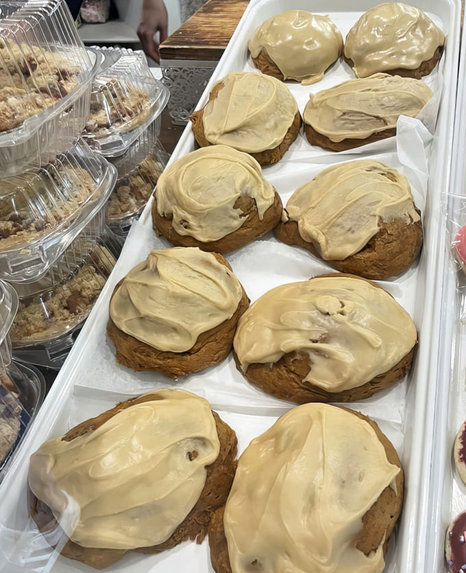 These pumpkin cookies with maple frosting capture autumn in baked form, proving that pumpkin spice season deserves all the hype it gets when done right.