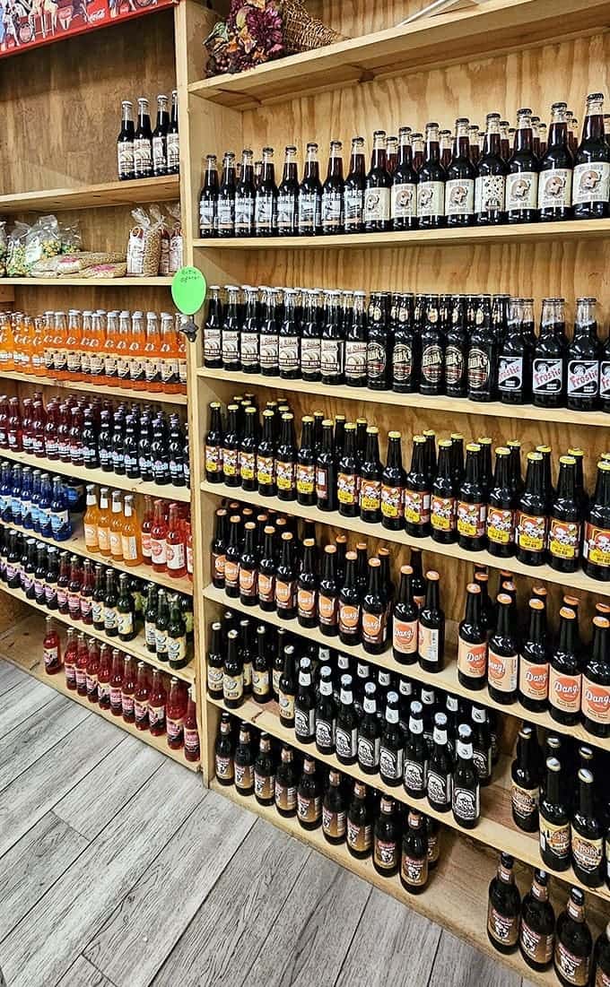 That wall of craft sodas and root beers offers more variety than most people's streaming queues, and tastes infinitely better.