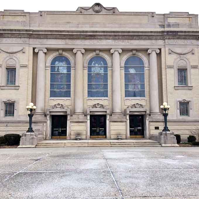 St. Clair Memorial Hall doesn't just host performances &ndash; it elevates them with classical columns and acoustics that make even amateur musicians sound like virtuosos.
