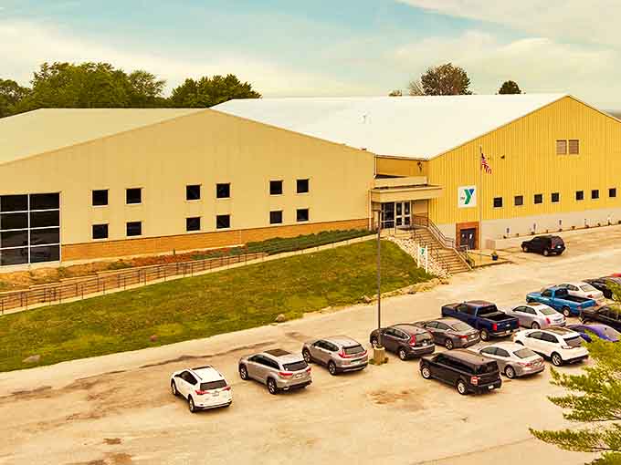Christian County YMCA: More than just a gym, this impressive facility serves as a community hub where generations of Taylorville residents gather for fitness, fun, and friendship.