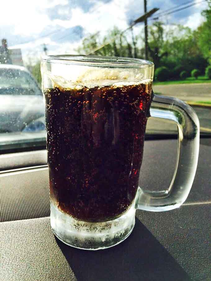 That frosty mug of root beer &ndash; so cold it sweats with anticipation, carbonation dancing in the sunlight like tiny edible fireworks.