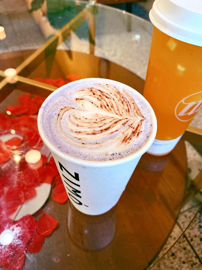 The ube latte isn't just Instagram-worthy purple perfection &ndash; it's a creamy, earthy Filipino-inspired treat that makes coffee seem boring by comparison.