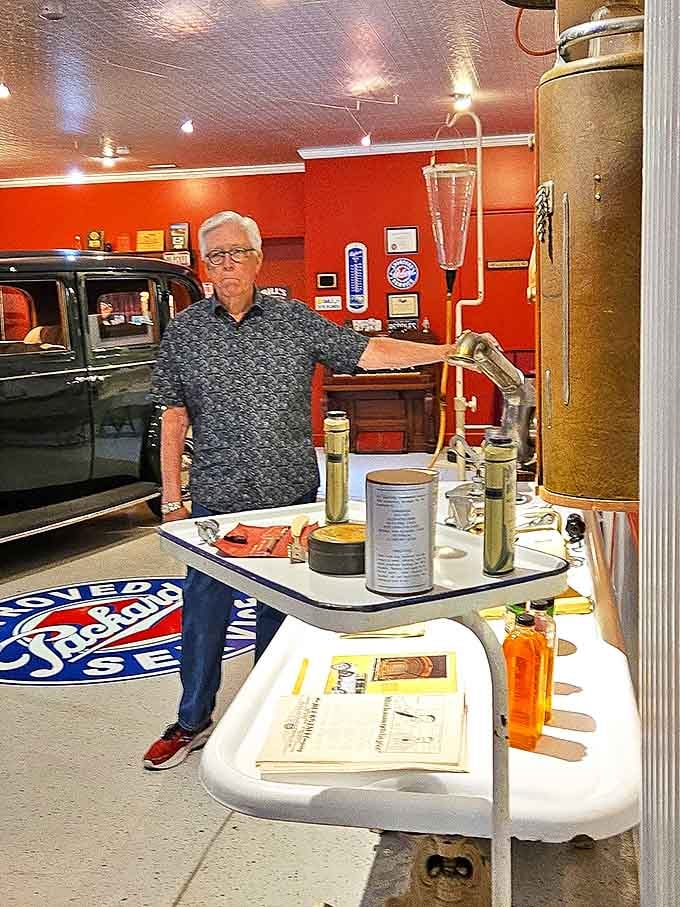 Standing on ancient ground: A visitor contemplates the vastness from atop billion-year-old Sioux quartzite, nature's perfect observation deck.