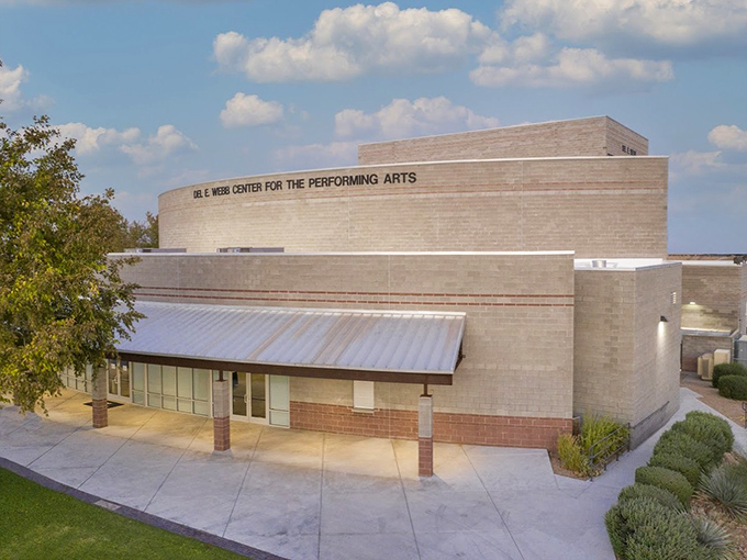 The Del E. Webb Center for the Performing Arts brings surprisingly big-name performers to this small Western town.