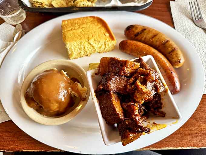 This isn't just a barbecue platter &ndash; it's a choose-your-own-adventure of smoked delights that'll have you plotting your next visit.
