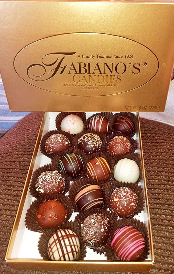 These assorted truffles in their elegant box are ready to make someone's day significantly better, one creamy ganache center at a time.