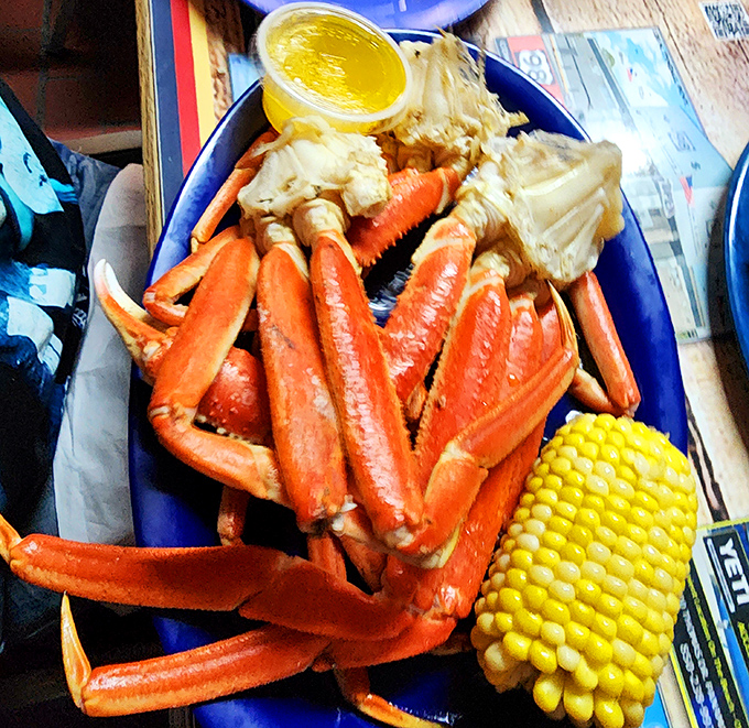 Snow crab legs that make you work just enough to feel like you've earned every sweet, tender morsel hiding inside.