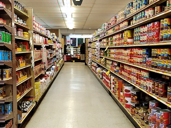 Grocery aisles stretch toward infinity, stocked with everything from everyday essentials to hard-to-find treasures that big box stores abandoned years ago.