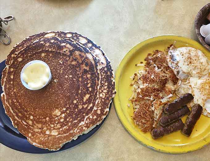 This isn't just breakfast&mdash;it's an edible monument to excess that somehow maintains perfect texture from edge to center.