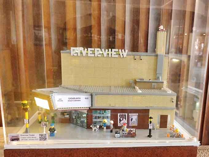 This miniature Riverview replica captures in perfect detail what makes the real thing special, a tiny testament to architectural preservation.