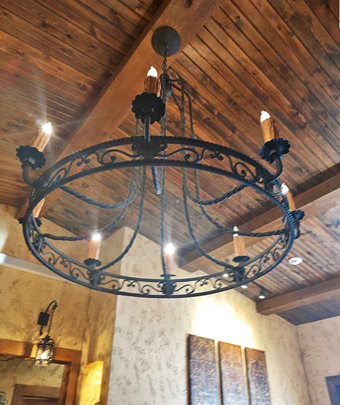 This isn't just any chandelier &ndash; it's functional art that casts the kind of glow that makes everyone look like they've just returned from vacation.