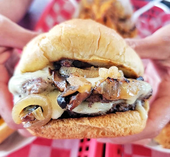 Philly Cheesesteak: Tender meat, melted cheese, and the perfect ratio of peppers and onions create a sandwich worth crossing state lines for.