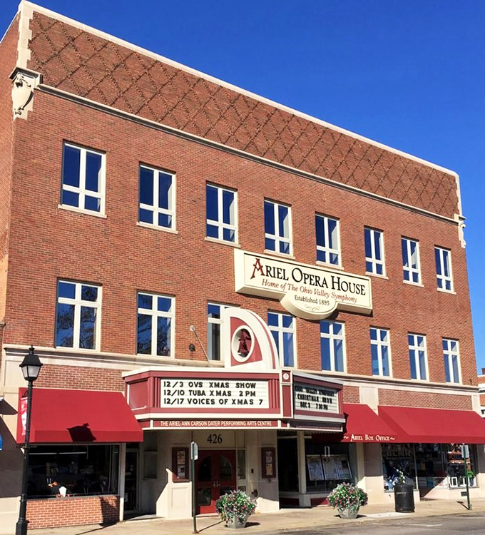The Ariel Opera House stands as a testament to small-town cultural ambitions, its restored grandeur hosting everything from symphonies to community theater in acoustically perfect splendor.