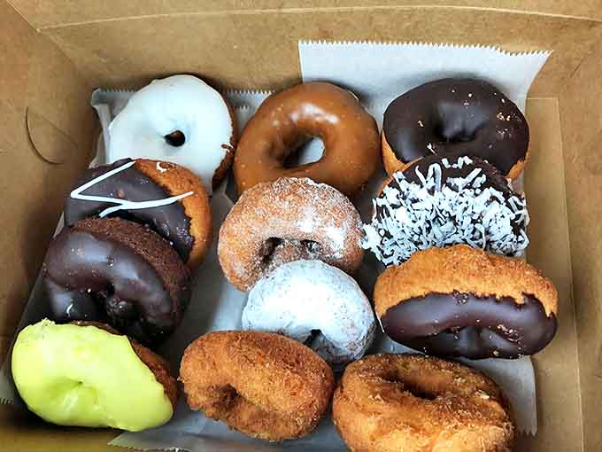 A box of donuts that makes all other gift boxes seem pointless. Who needs diamonds when you can have these sugar-dusted treasures?