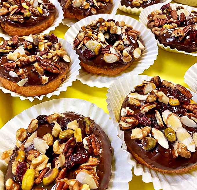 These nutty, chocolatey creations offer a textural playground that keeps your taste buds guessing with every bite.