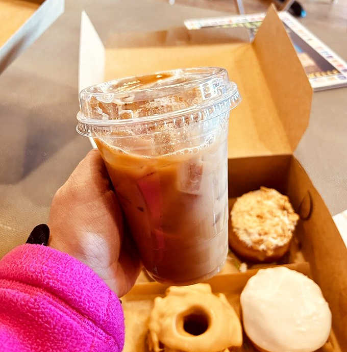 Refreshment in a cup &ndash; YoYo's cool mint cold brew offers a smooth, invigorating alternative to hot coffee on summer days.