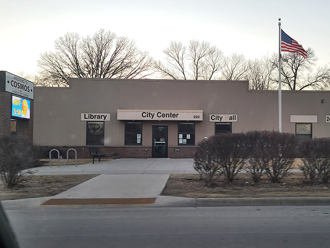 The Cosmos Community Center might not win architectural awards, but it's where the heart of this small town beats strongest through gatherings and shared stories.